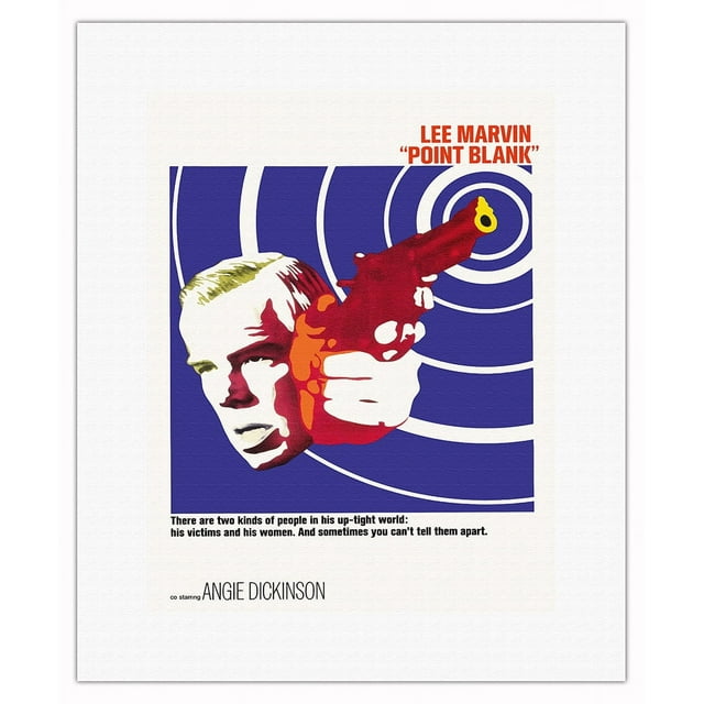 Point Blank - Starring Lee Marvin and Angie Dickinson - Vintage Film ...