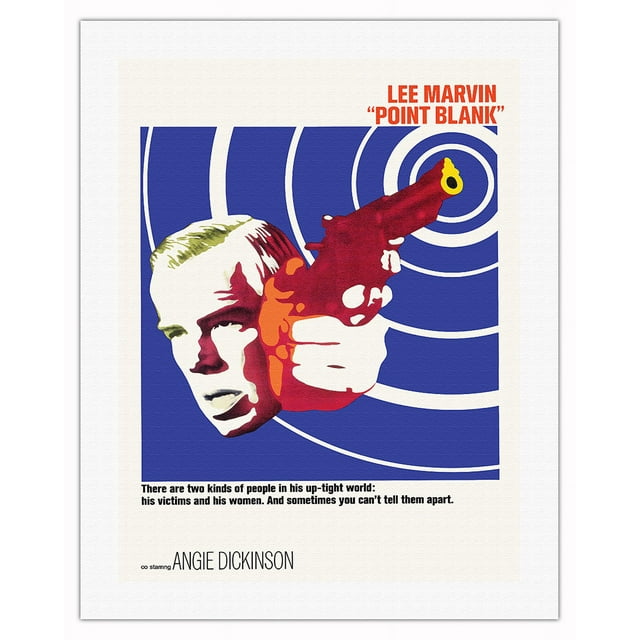 Point Blank - Starring Lee Marvin and Angie Dickinson - Vintage Film ...