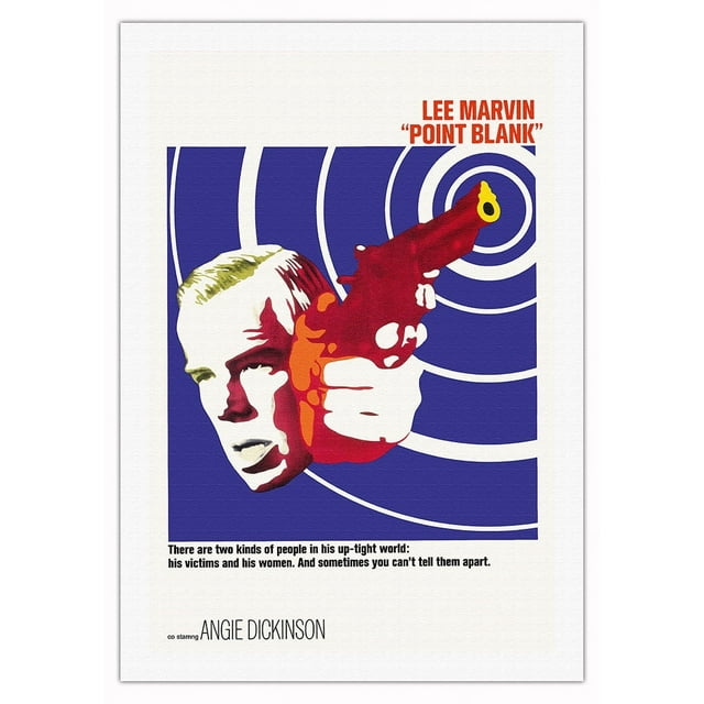 Point Blank - Starring Lee Marvin and Angie Dickinson - Vintage Film ...