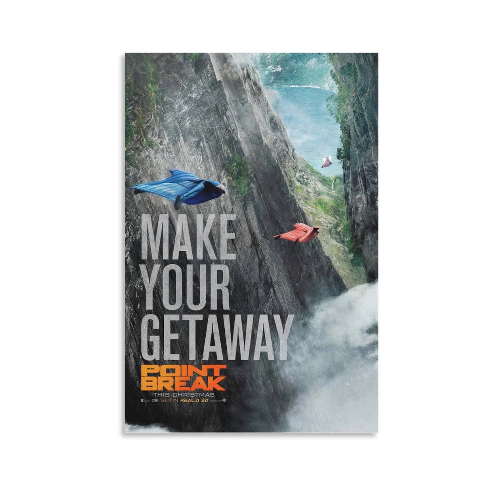 Point Break Classic Movie Poster Posters Art Print Wall Photo Paint ...