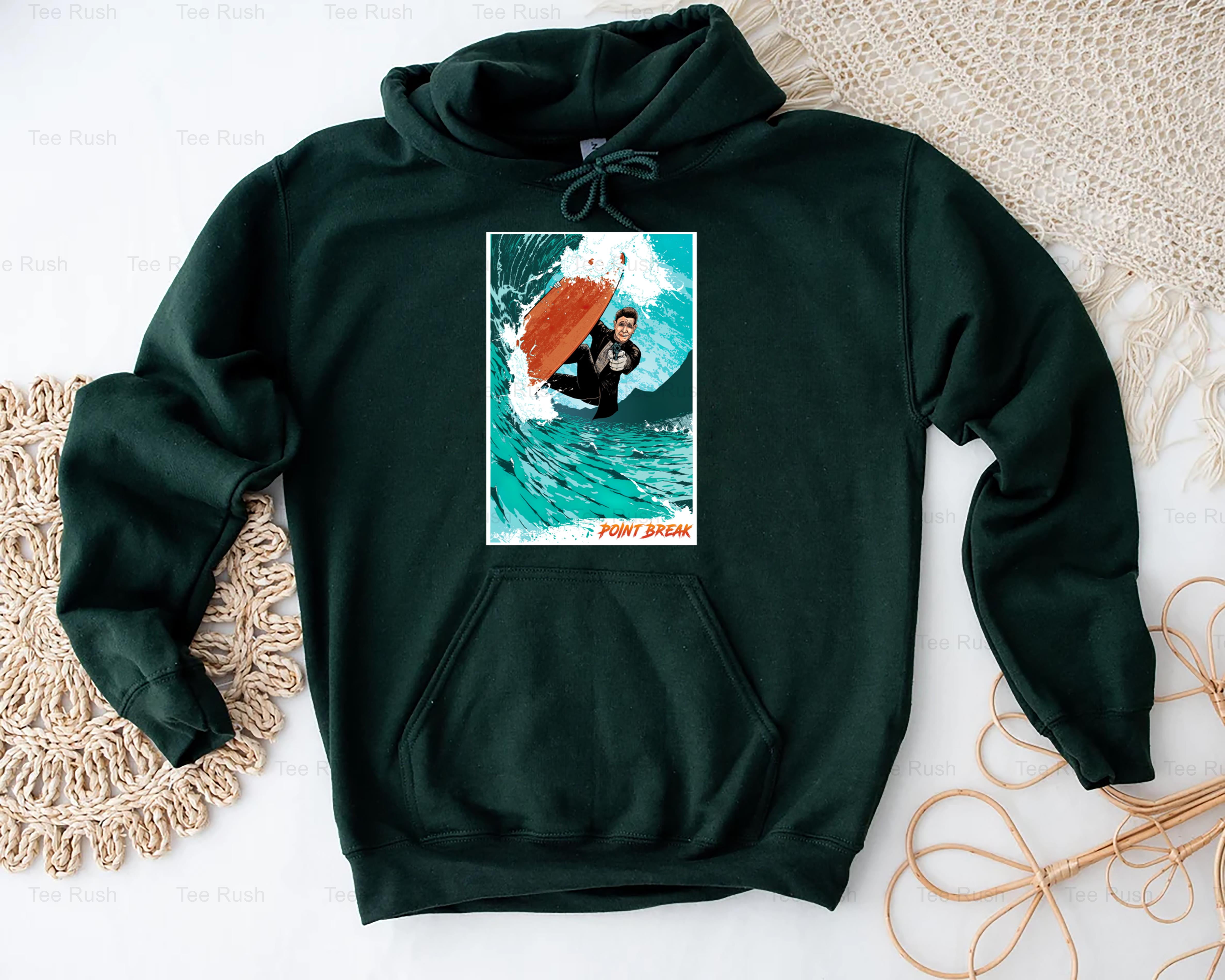 Point Break Keanu Reeves Movie Surfing Heist Film Poster (1),T-Shirt ...