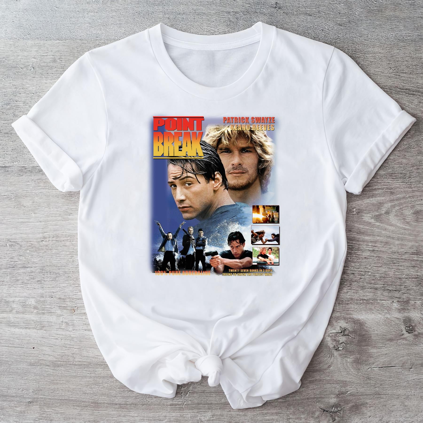 Point Break Keanu Reeves Movie The Matrix Cover T Shirt-TH43111 ...