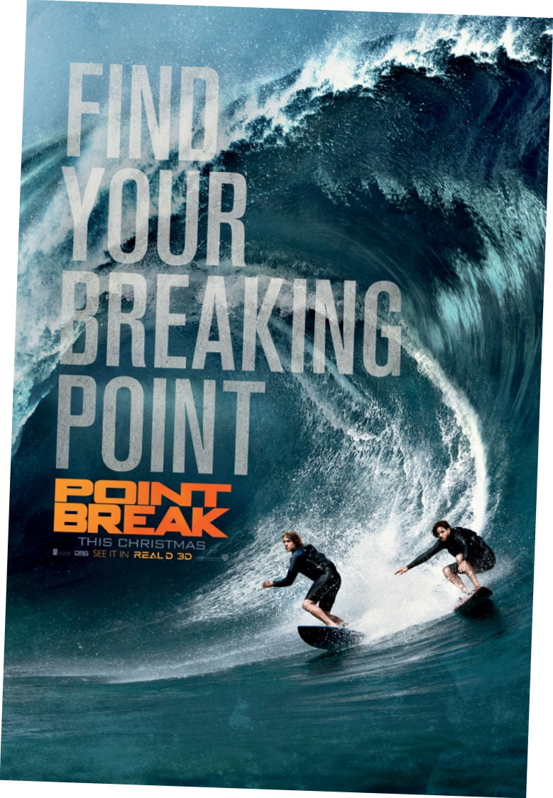 Point Break Movie Poster Metal Print 12x16 Large Print On Metal 12x16 ...