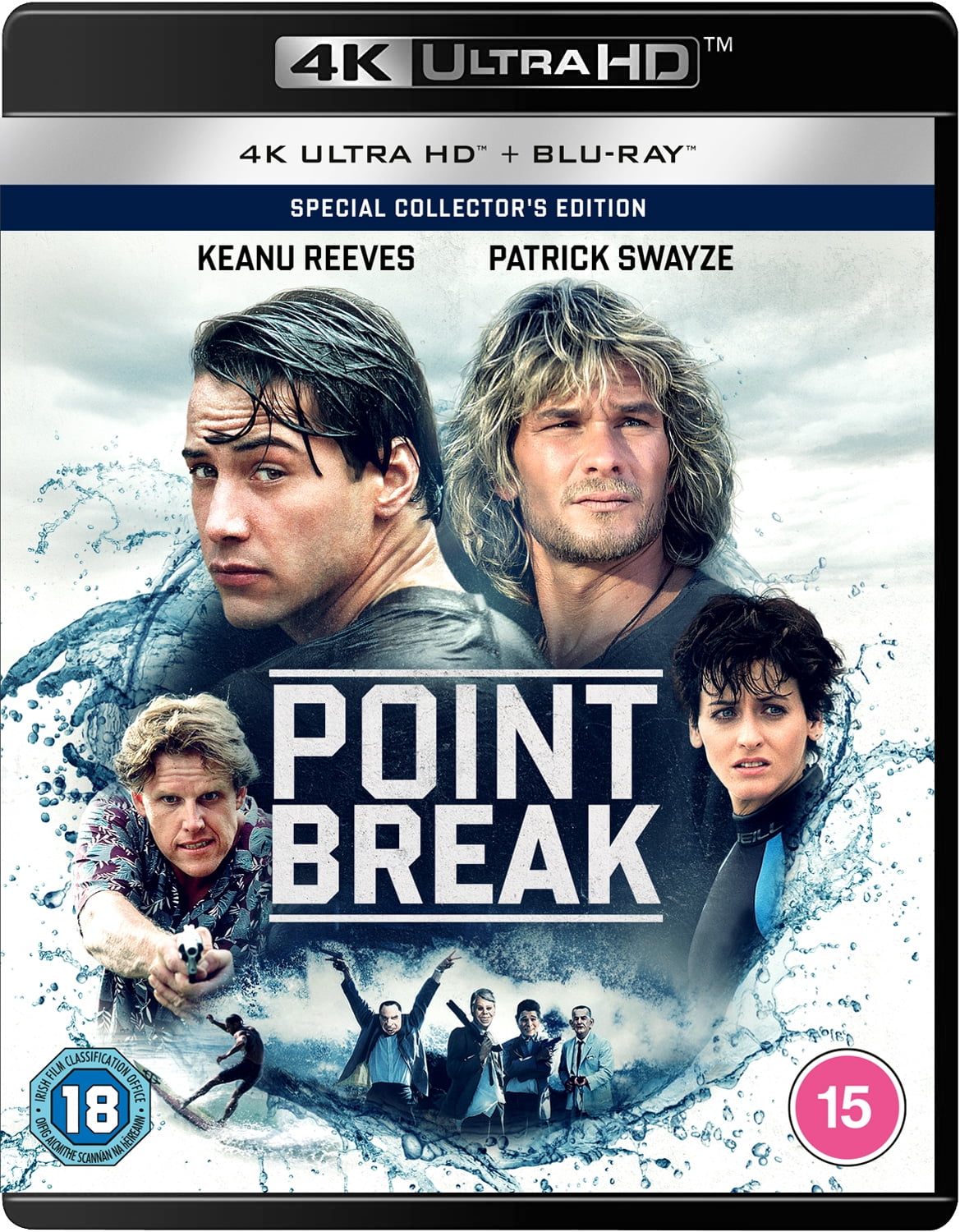 Point Break (4K Ultra HD) Gary Busey Lori Petty Keanu Reeves Patrick ...