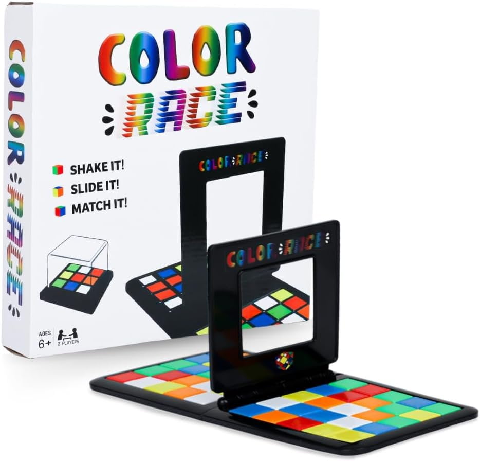 Point Games Color Race Game 2-Player Speed Race for Kids and Adults ...