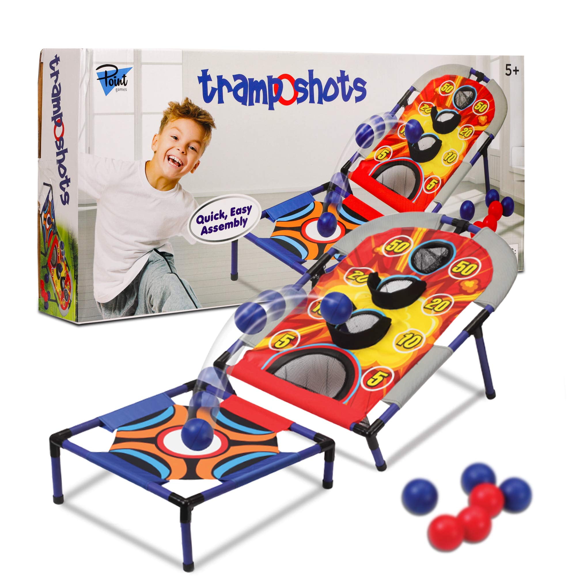 Point Games Easy Installation Kids Tramp Shot Ball Target Toss Games ...