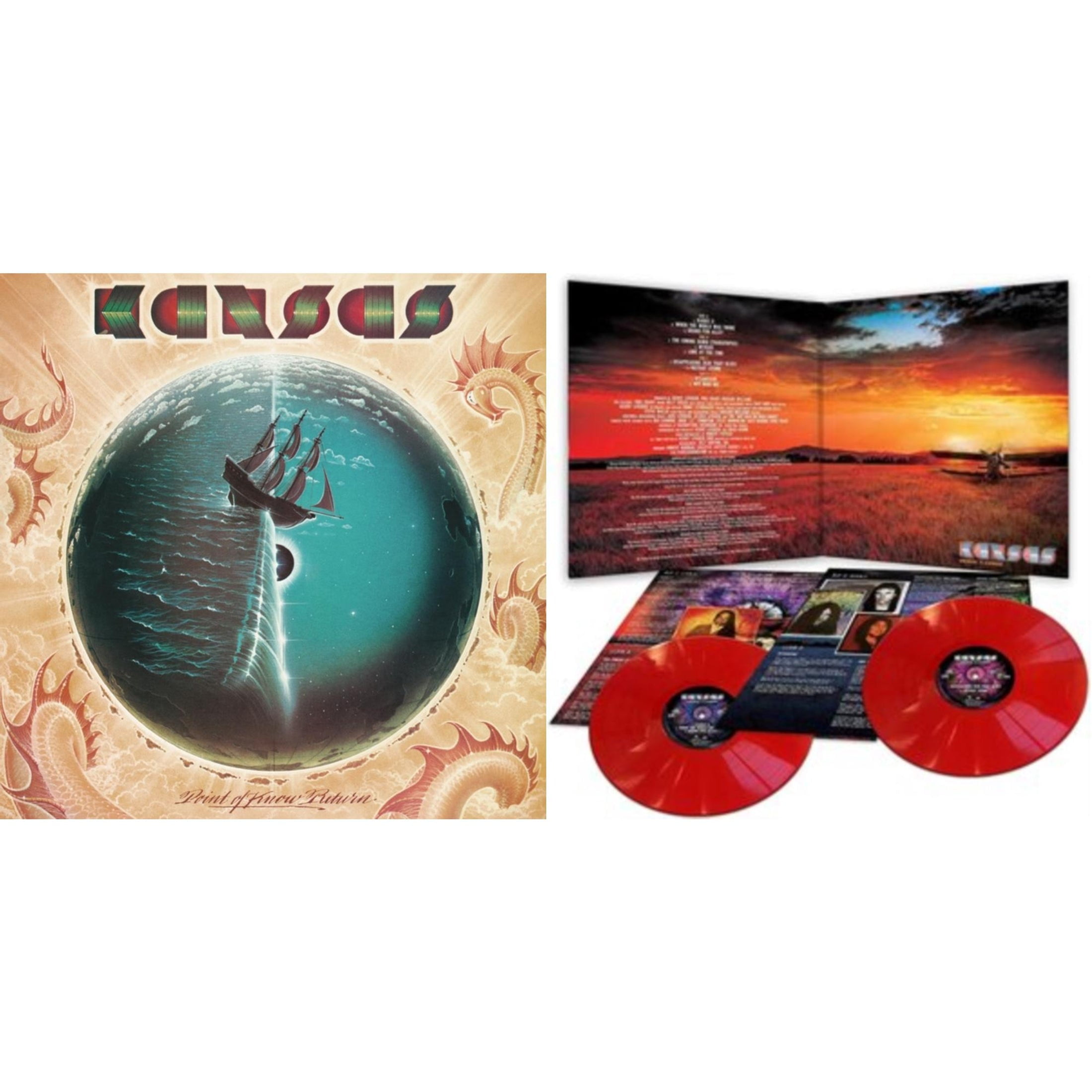 Point Of Know Return (Dl Code) & Somewhere To Elsewhere (Red LP Vinyl) - Walmart.com