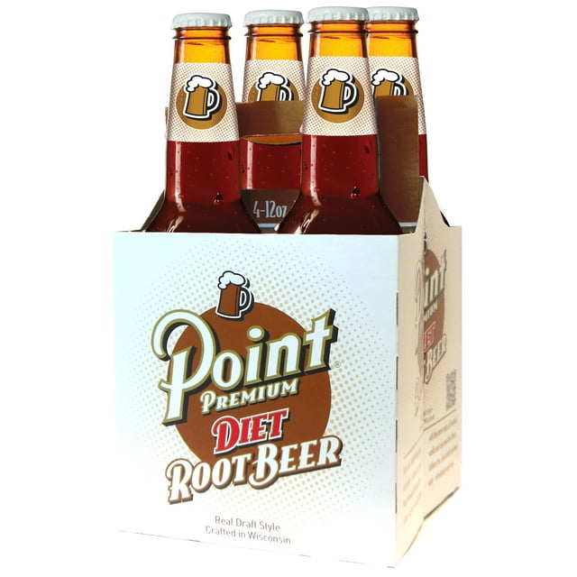 (2 pack) Point Premium Point Premuim Dt Root Beer 12 Oz 4 Pk - Walmart.com