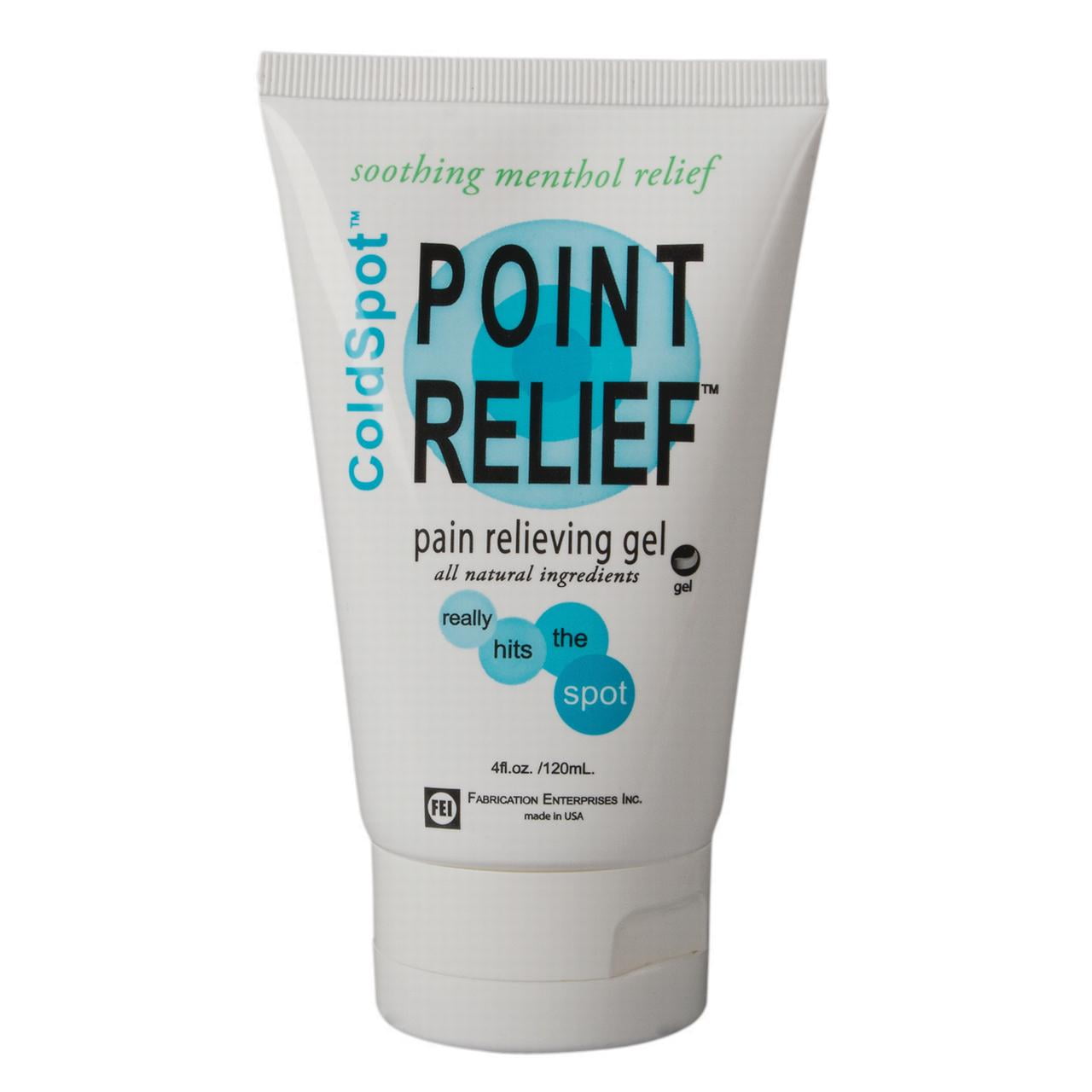 Point Relief ColdSpot Gel Tube w/Hands-Free Applicator, 4 Ounce, Dozen ...