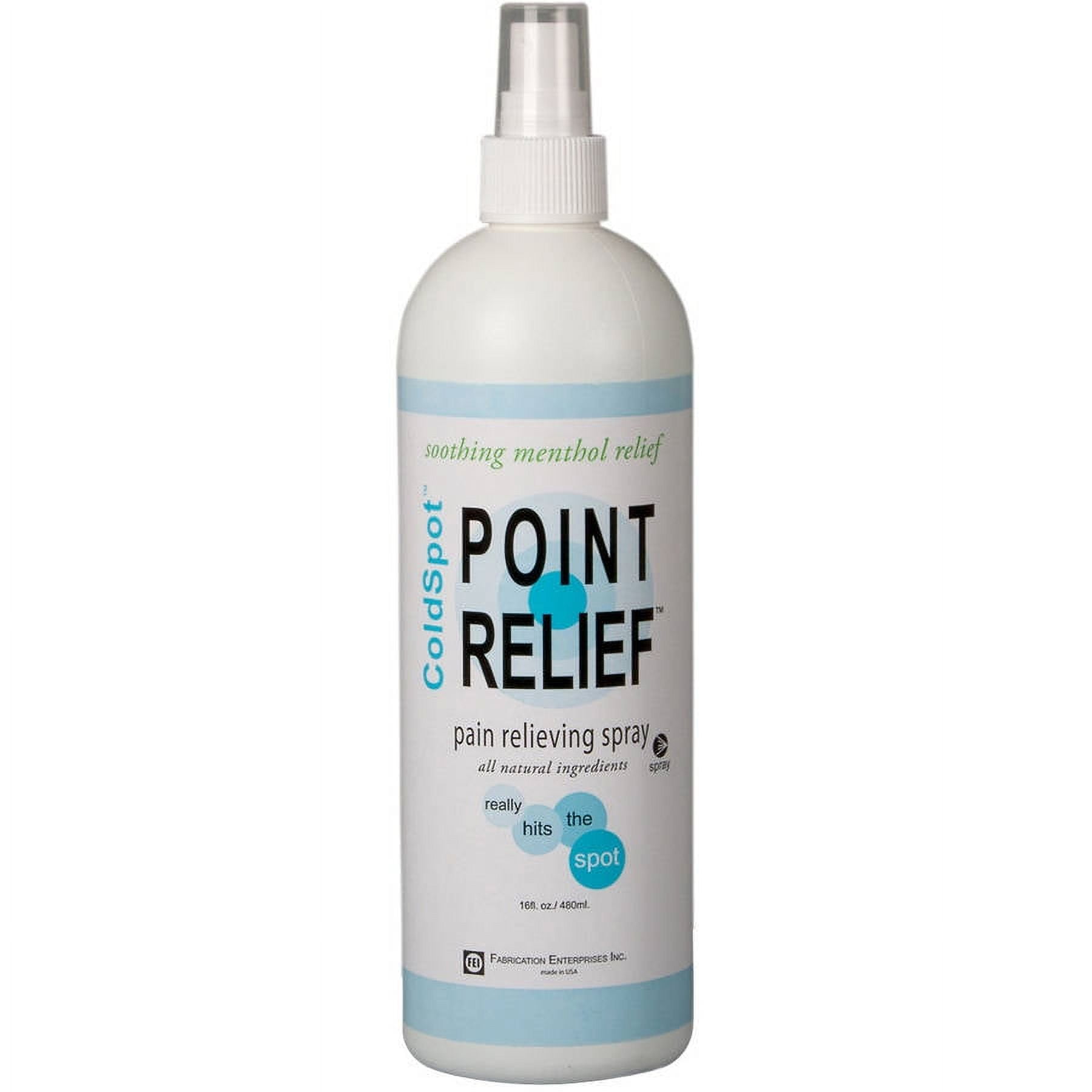 Point Relief ColdSpot Spray Topical Analgesic HSA/FSA Eligible ...