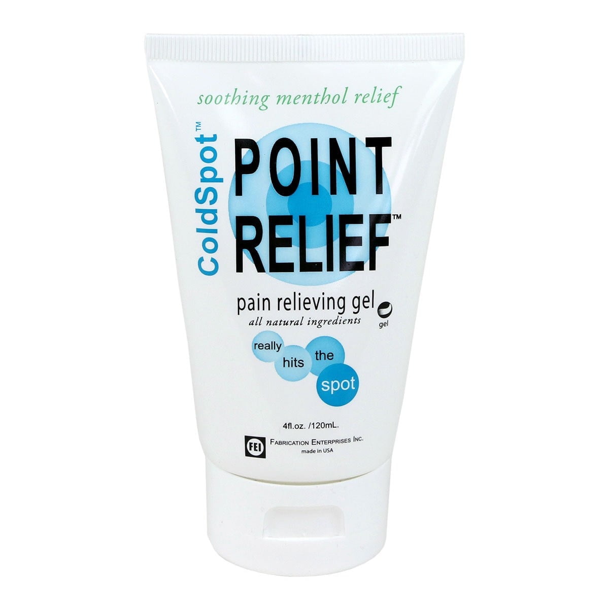 Point Relief ColdSpot Topical Pain Relief Peppermint Gel, 4 oz ...