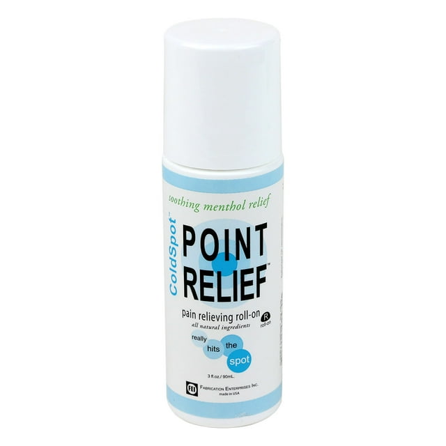 Point Relief ColdSpot Menthol Pain Reliever, Muscle Relieving Roll-On ...