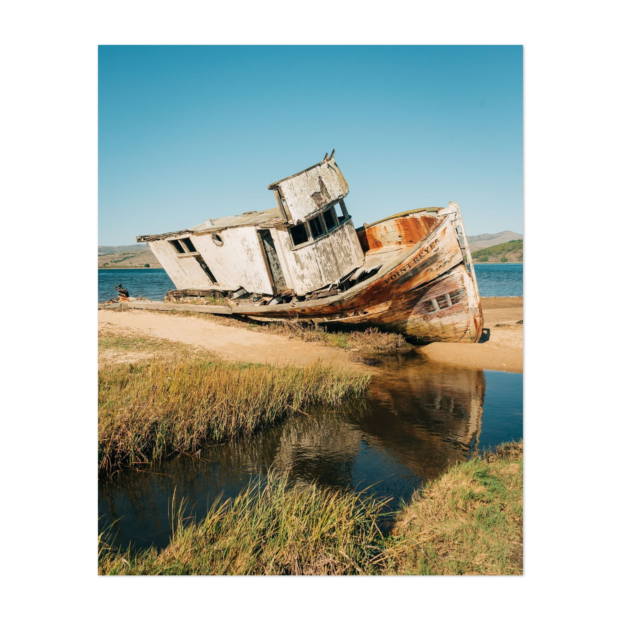 Point Reyes Shipwreck 01 - Inverness California Photography Unframed ...