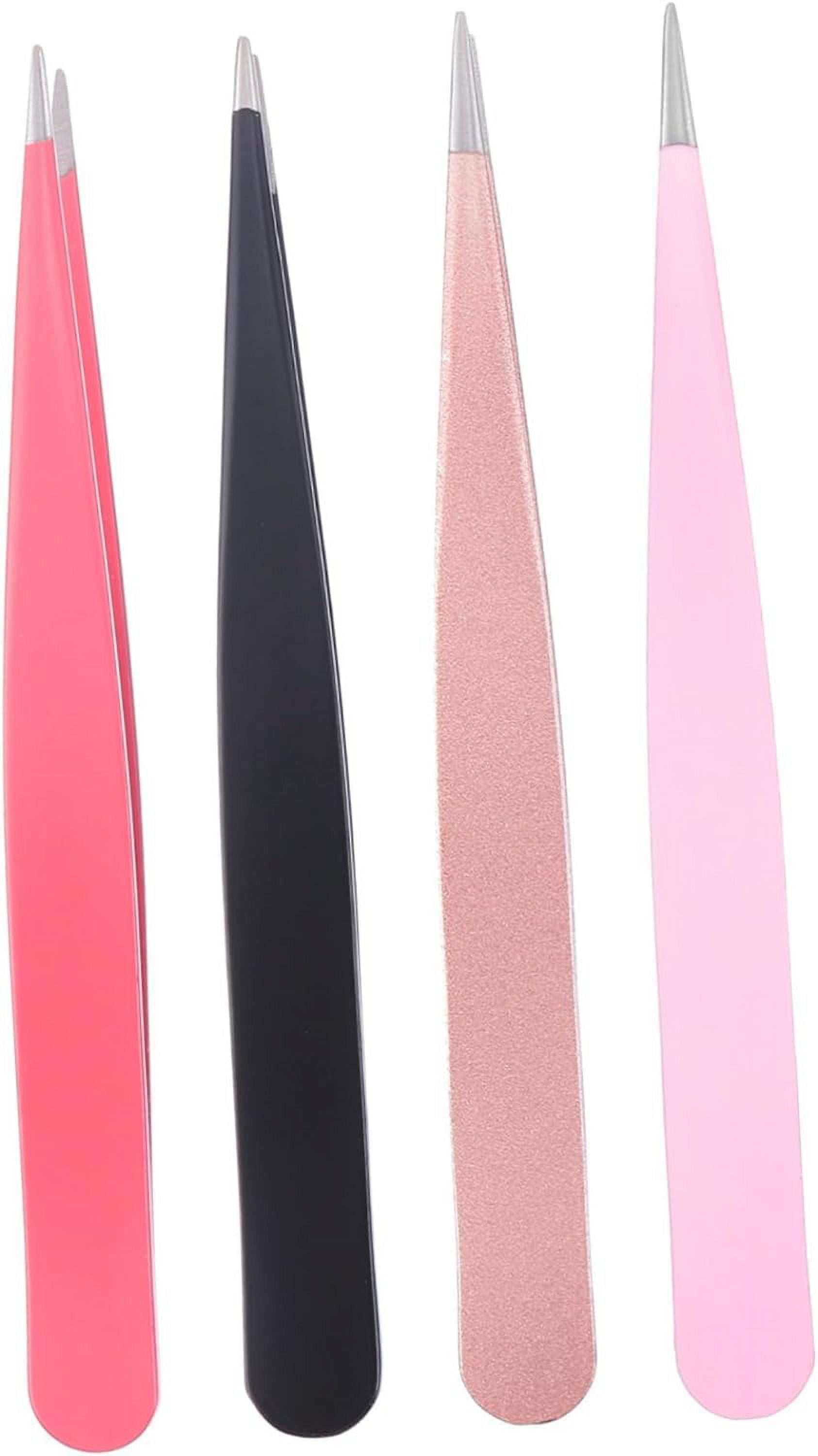 Point Tip Precision Tweezers 4pcs Simple Practical Stylish Compact ...