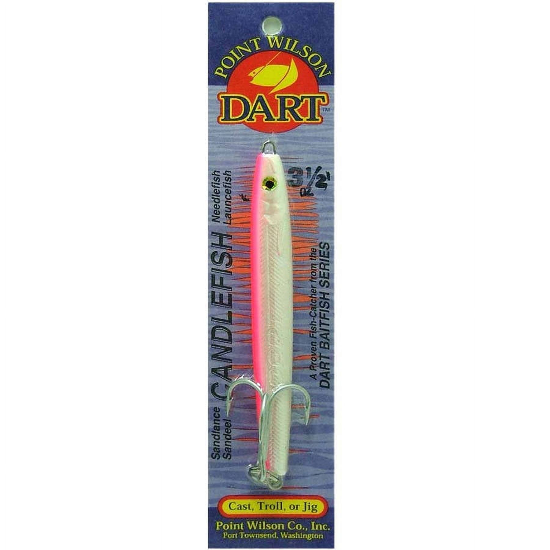 Point Wilson Dart Candlefish Jig, Pink - Walmart.com