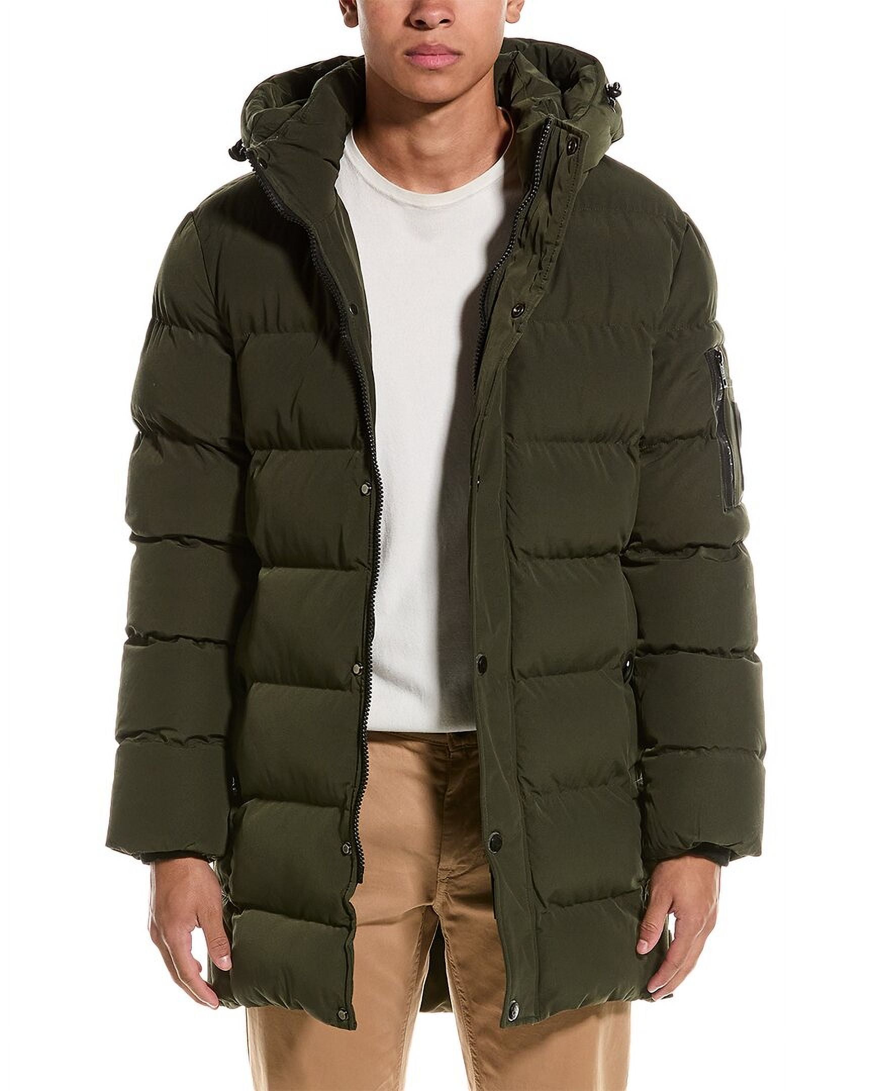 Point Zero mens Mpro Long Puffer Coat, l, Green - Walmart.com