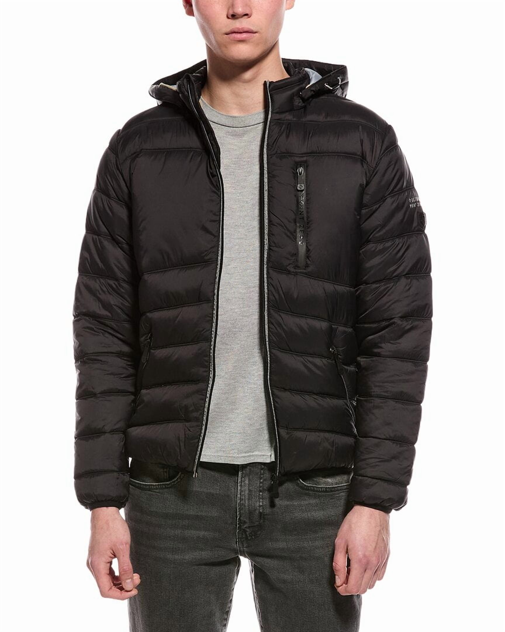 Point Zero mens Ultralight Quilted Jacket, m, Black - Walmart.com