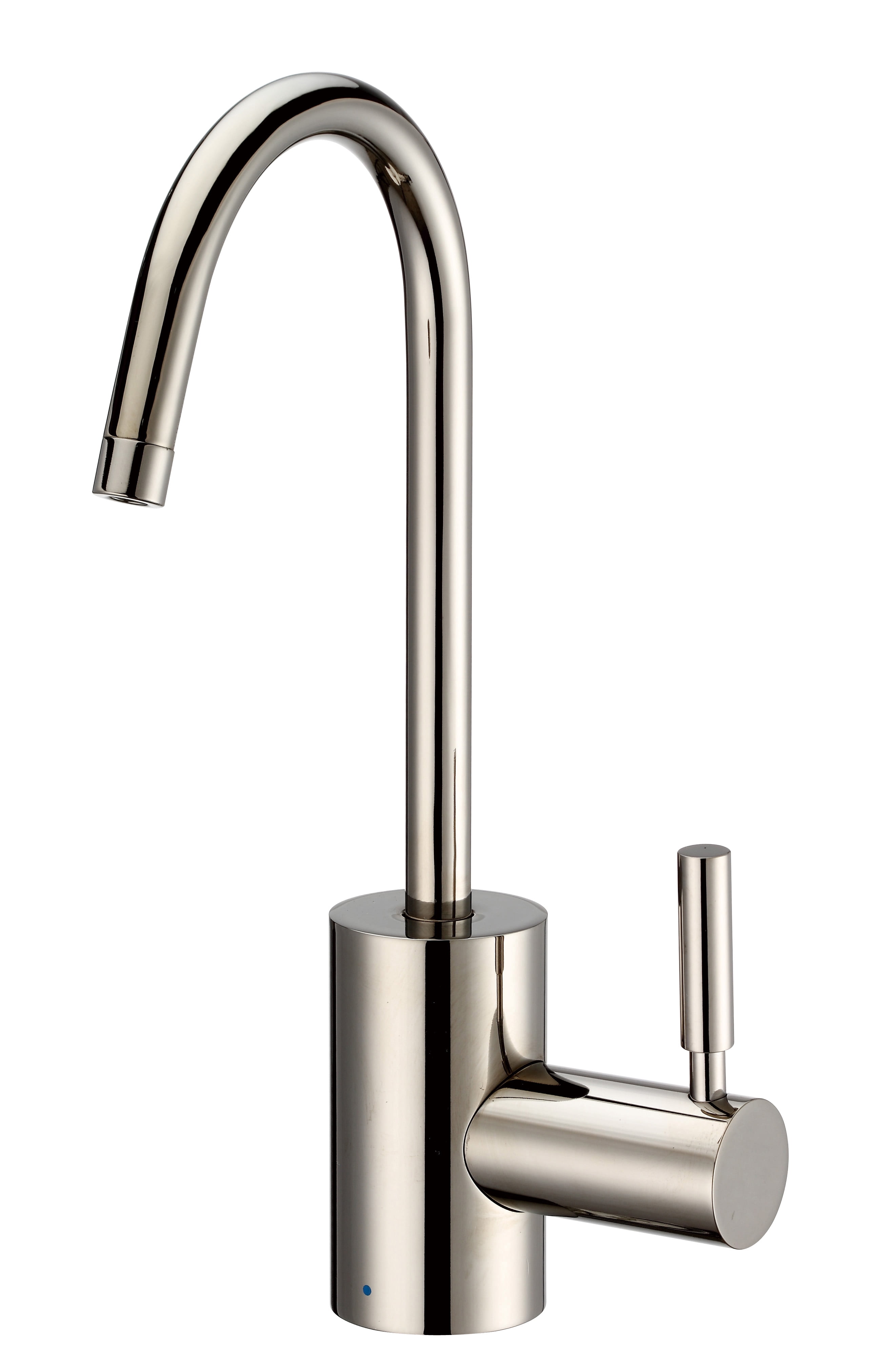 Whitehaus Point of Use Cold Water Drinking Faucet with Gooseneck Swivel ...