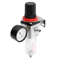 PointZero Pro Airbrush Air Compressor Regulator with Water-Trap Filter ...