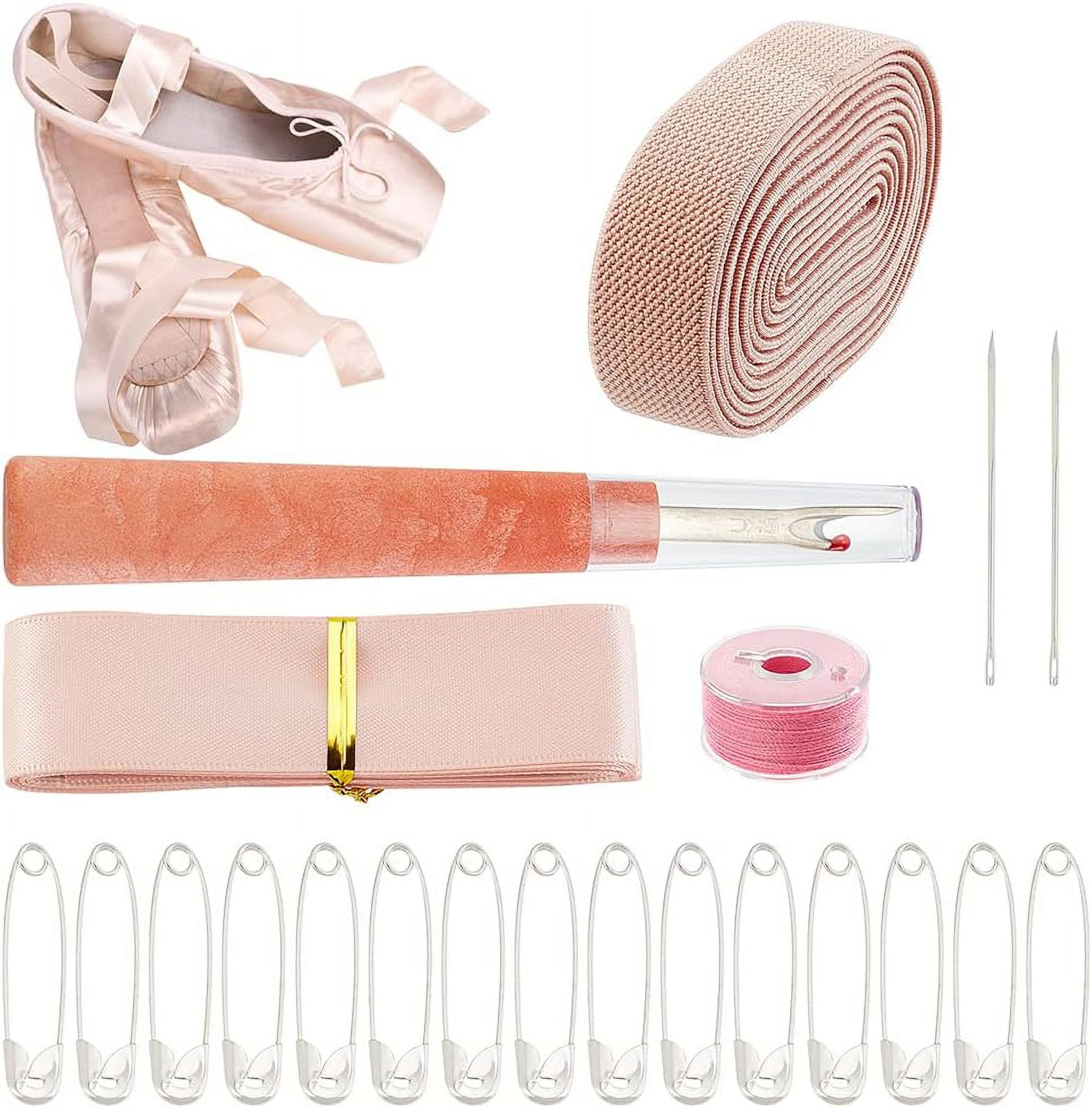 Pointe Shoe Professional Stitch and Sewing Kit Including Satin Ribbon ...