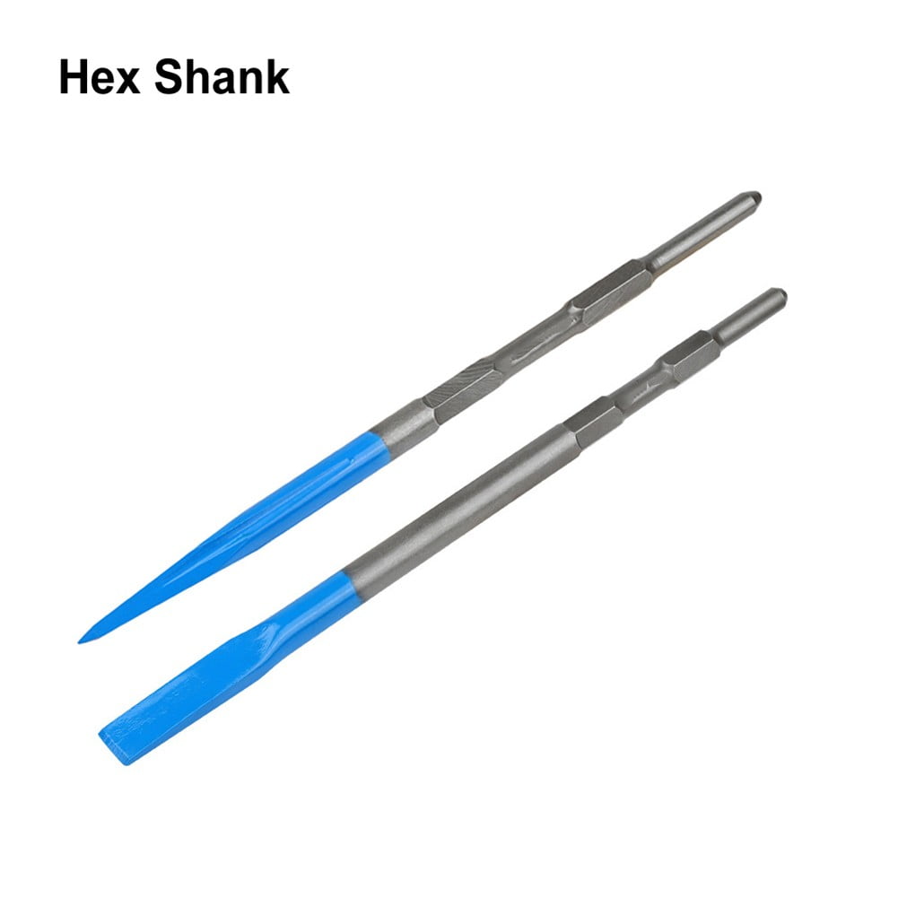 Pointed Flat Chisel Bit Grooving Chisel Set for Efficient Concrete Tile ...