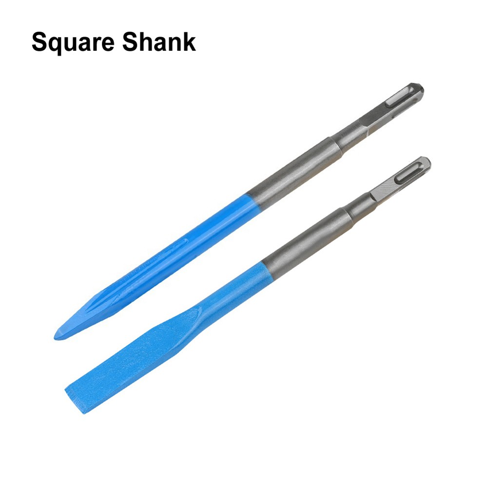 Pointed Flat Chisel Bit Grooving Chisel Set for Efficient Concrete Tile ...