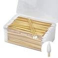 PINGMIC Pointed Cotton Swabs with 100% Pure Cotton Tips, Pointed and ...