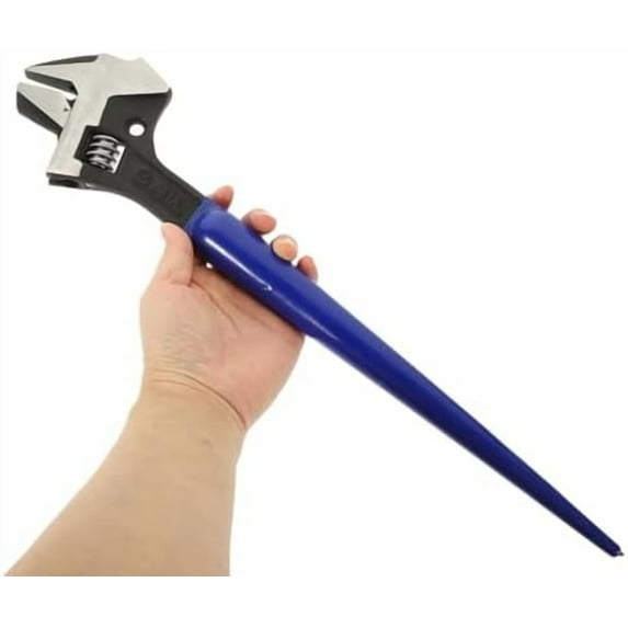 Pointed Tail Wrench Heavy Duty Wide Open Adjustable Spud Wrench Set ...