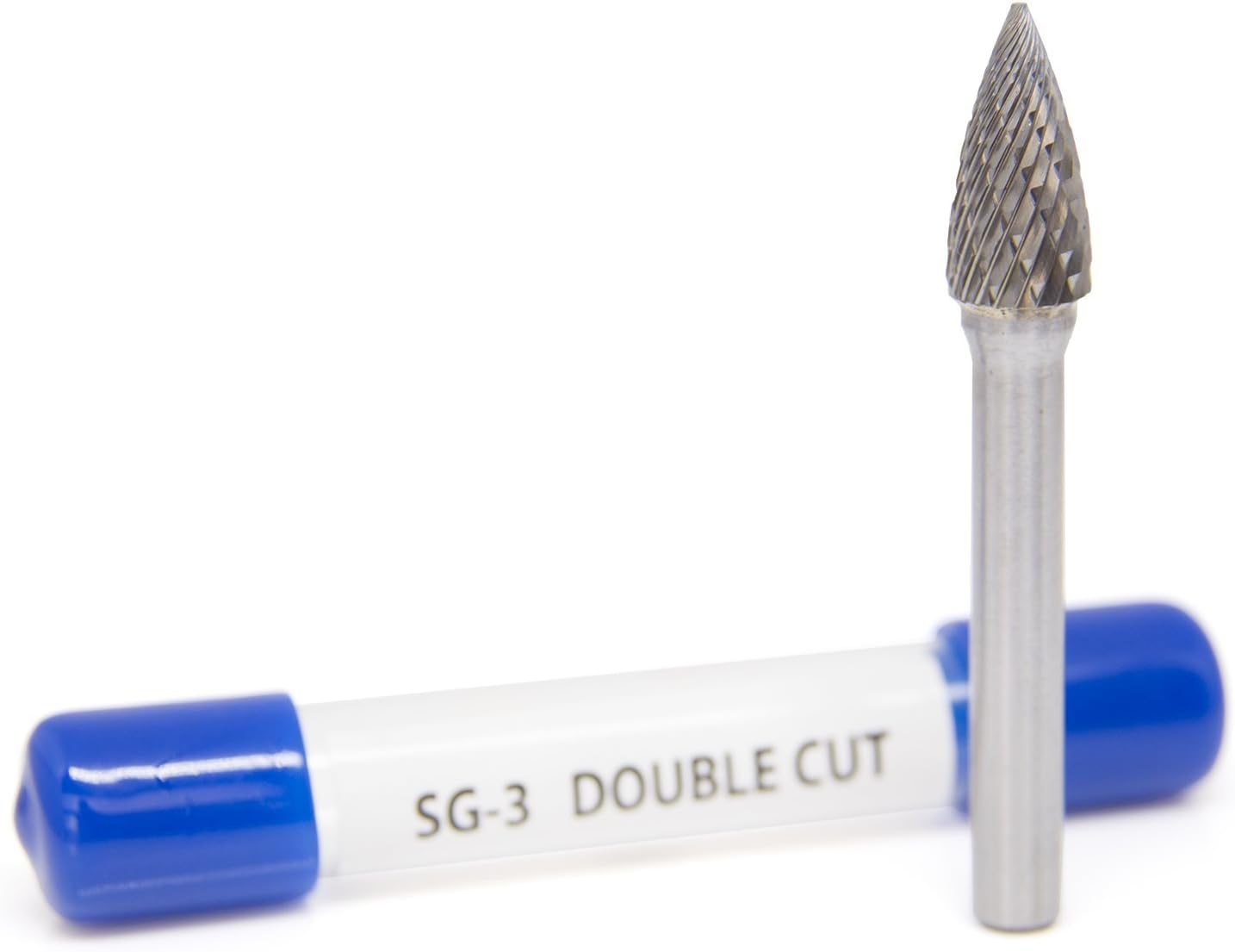 Pointed Tree Shape Round Nose Premium Double Cut Tungsten Carbide Burr ...