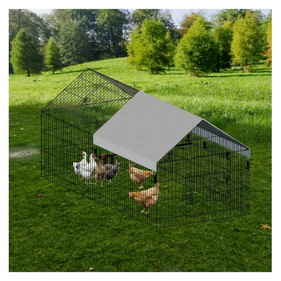 Pointed Wire Chicken Coop for Poultry Breeding - Secure Outdoor Hen ...