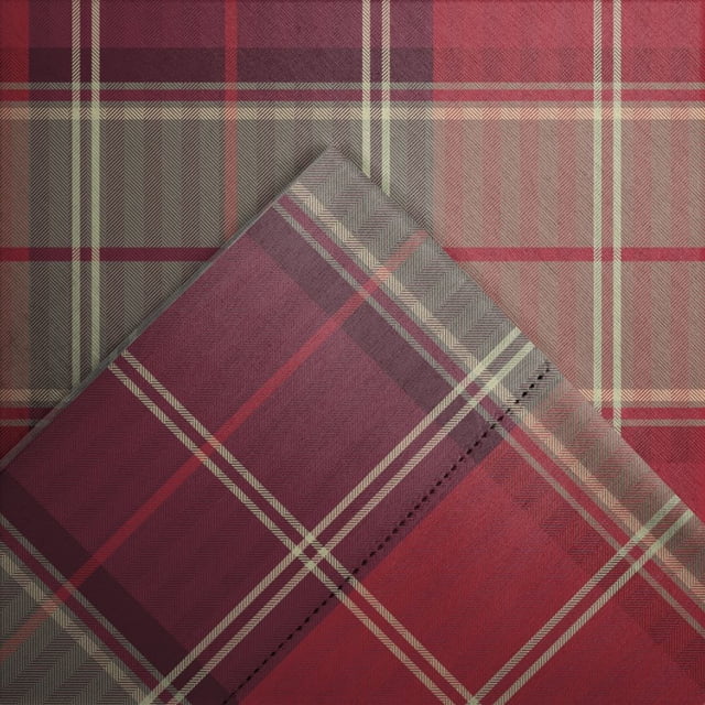 Pointehaven Superior Weight 175 GSM 100% Cotton Piedmont Plaid Printed ...