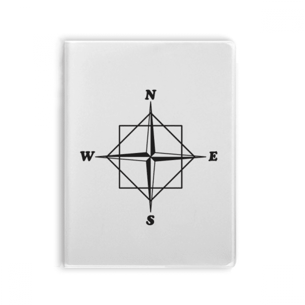 Pointer Direction Compass Notebook Gum Cover Diary Soft Cover Journal ...