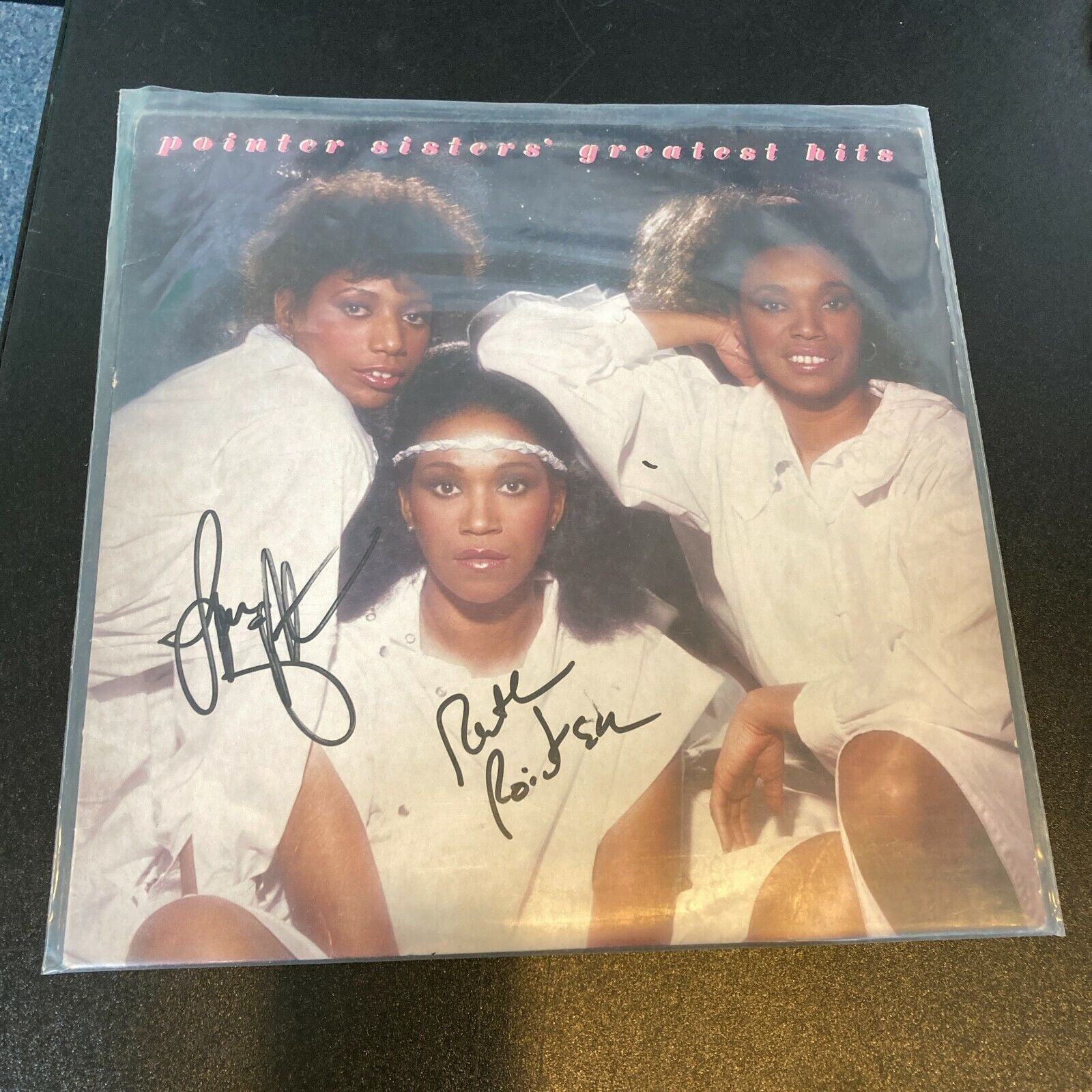 Pointer Sisters Group Signed Autographed Vintage LP Record - Walmart.com
