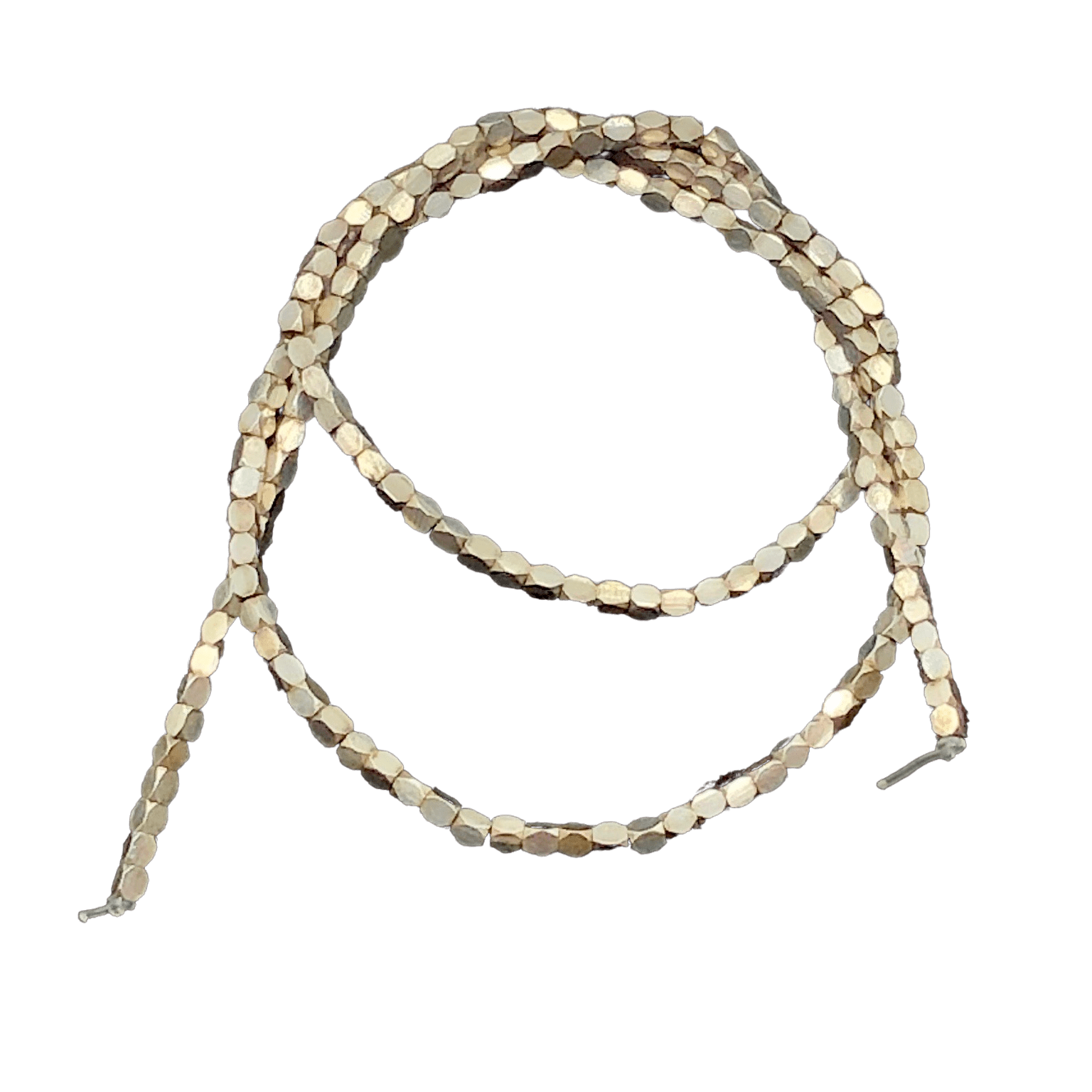 Points of Light Sterling Silver Bali Bead Strand | 2mm x 2.5mm | 160 ...