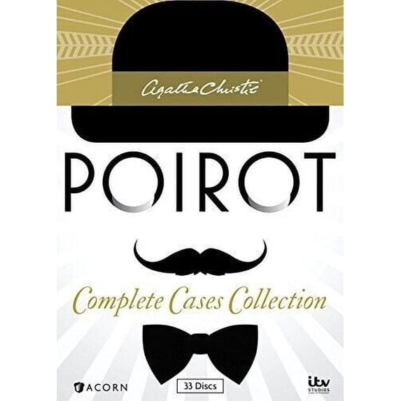 Poirot, The Complete Case Collection, DVD, English, Region 1 - Walmart.com