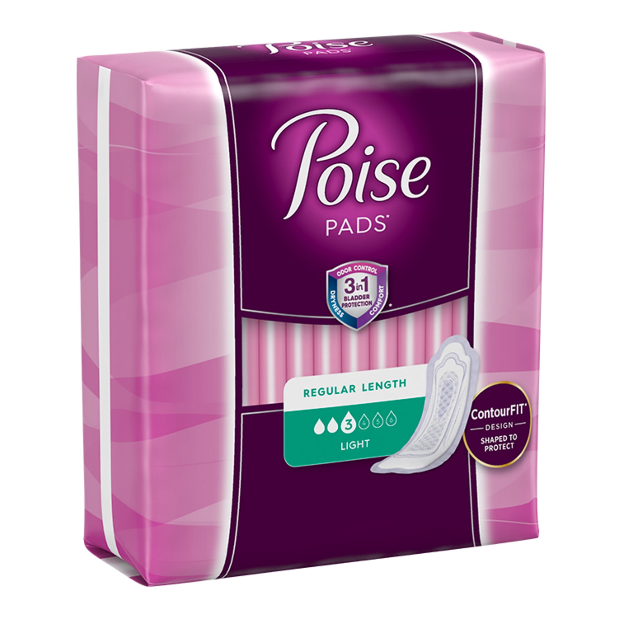 Poise 33592 Ultimate Coverage Protection Supreme Pad, Pack of 33 ...