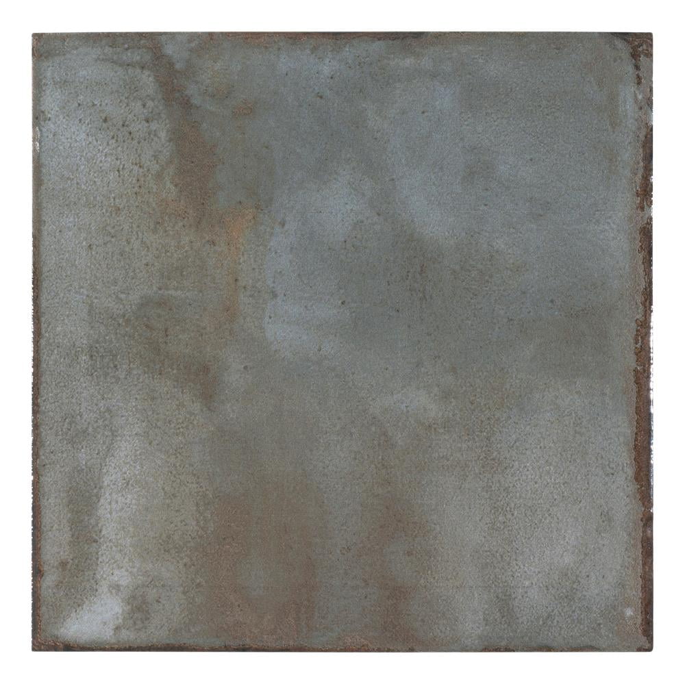 Poise Hush Blue 8-in. Stone Look Matte Porcelain Wall & Floor Tile ...