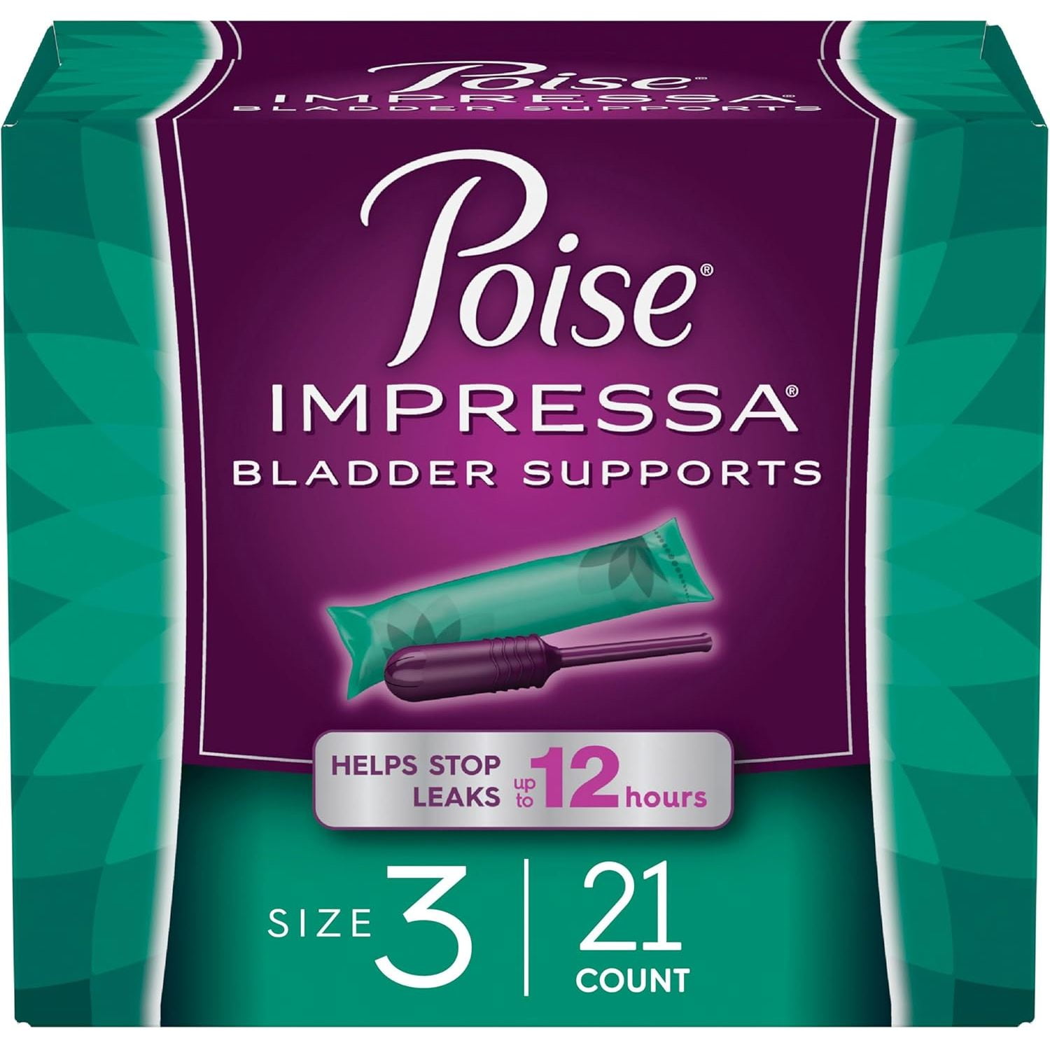 Poise Impressa Incontinence Bladder Support for Women, Bladder Control ...