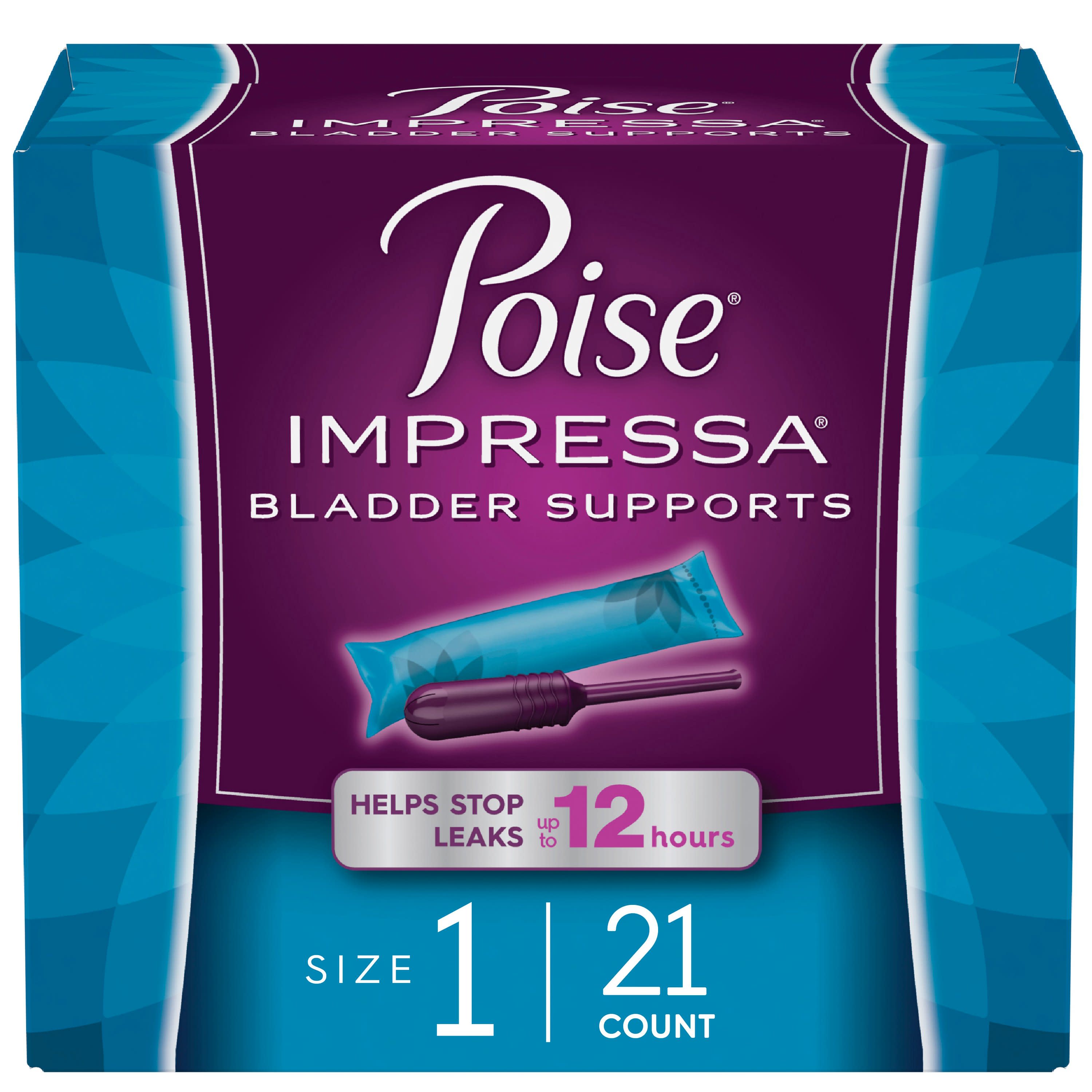 Poise Impressa Women s Incontinence Bladder Support For Women Bladder Poise Impressa Women s Incontinence Bladder Support For Women Bladder
