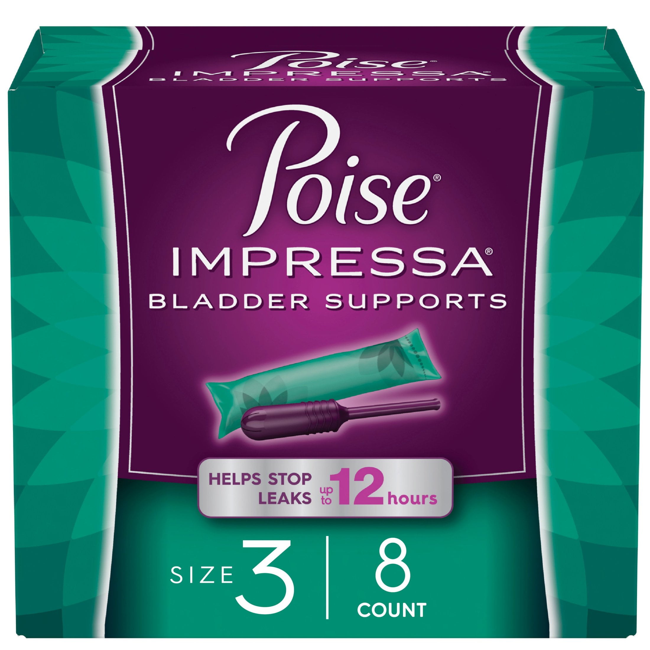 Poise Impressa Women's Incontinence Bladder Support for Women, Bladder ...