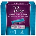 Poise Impressa Women's Incontinence Bladder Support for Women, Size 1 ...