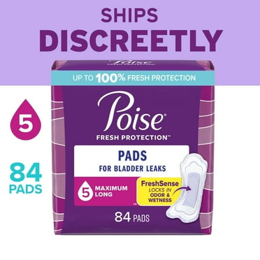 Incontinence Pads for Women - Ultimate Absorbency - 6 Drop - Long ...