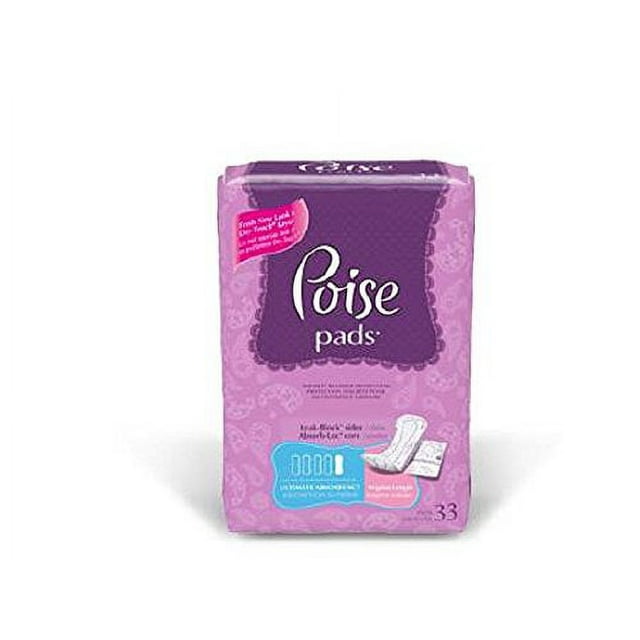 Poise Ultimate Long Pads (Pack of 20) - Walmart.com