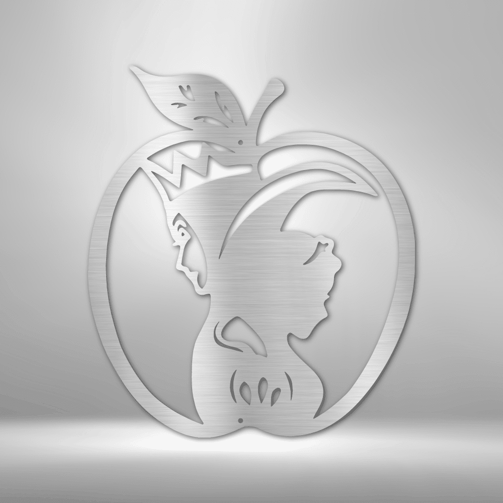 Poison Apple Steel Sign Laser Cut Powder Coated Home & Office Metal ...