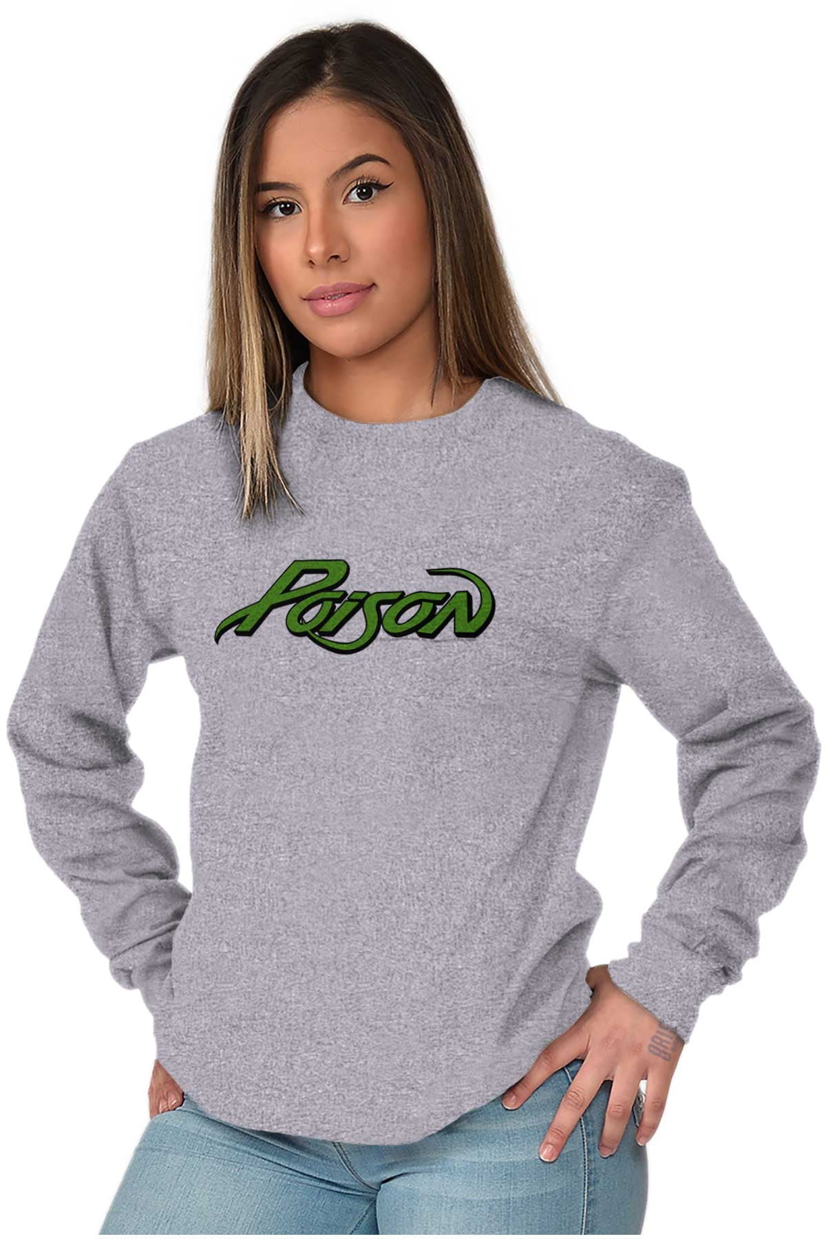 Poison Bold Rock And Roll Music Long Sleeve Tshirt Men Women Brisco