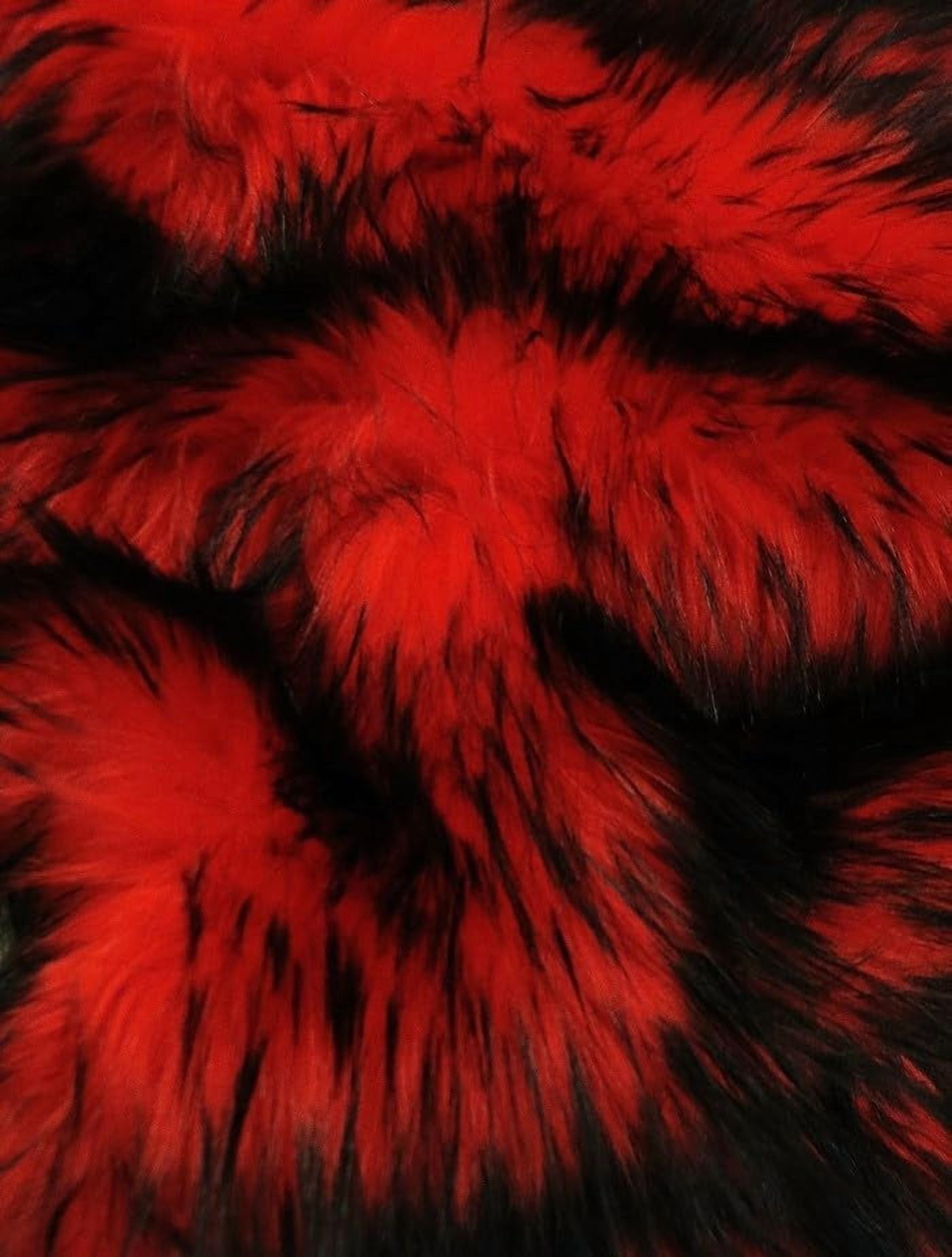 Poison Faux Fur Fabric, 62 inches Wide, 100% Acrylic, 2 inch Pile ...