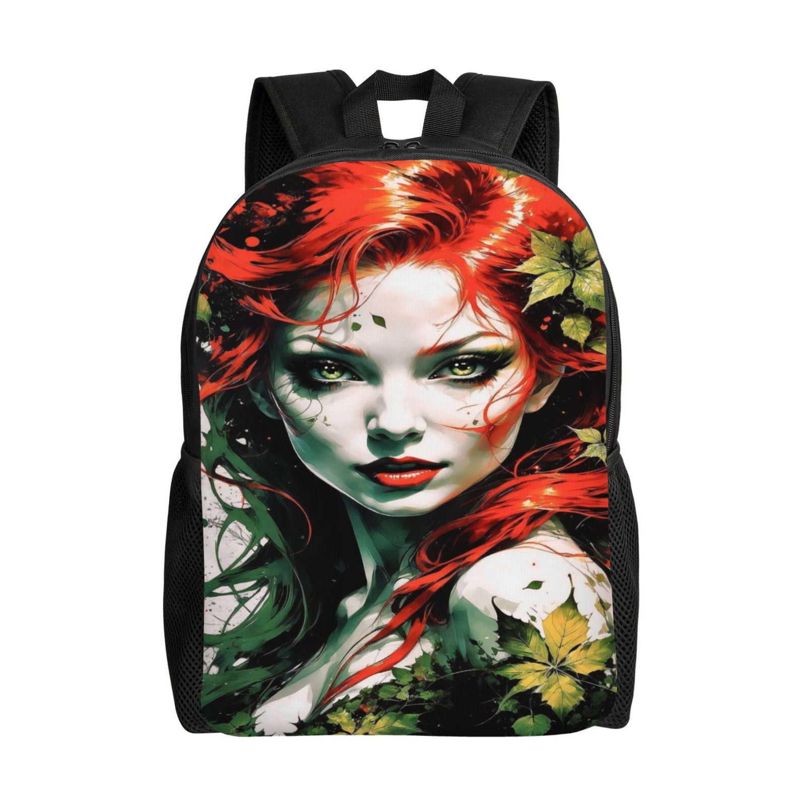 Poison Ivy Backpack, 3D Printed Cartoon Laptop Bag Bookbag, Lightweight ...