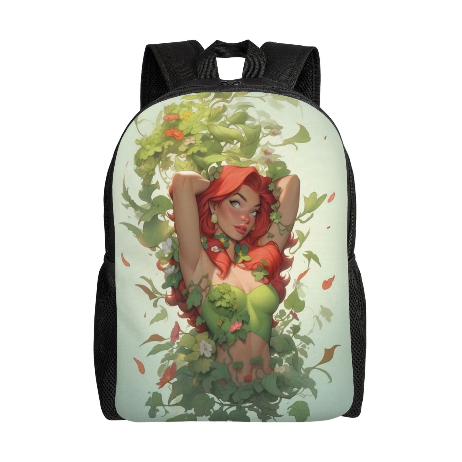 Poison Ivy Backpack, 3D Printed Cartoon Laptop Bag Bookbag, Lightweight ...