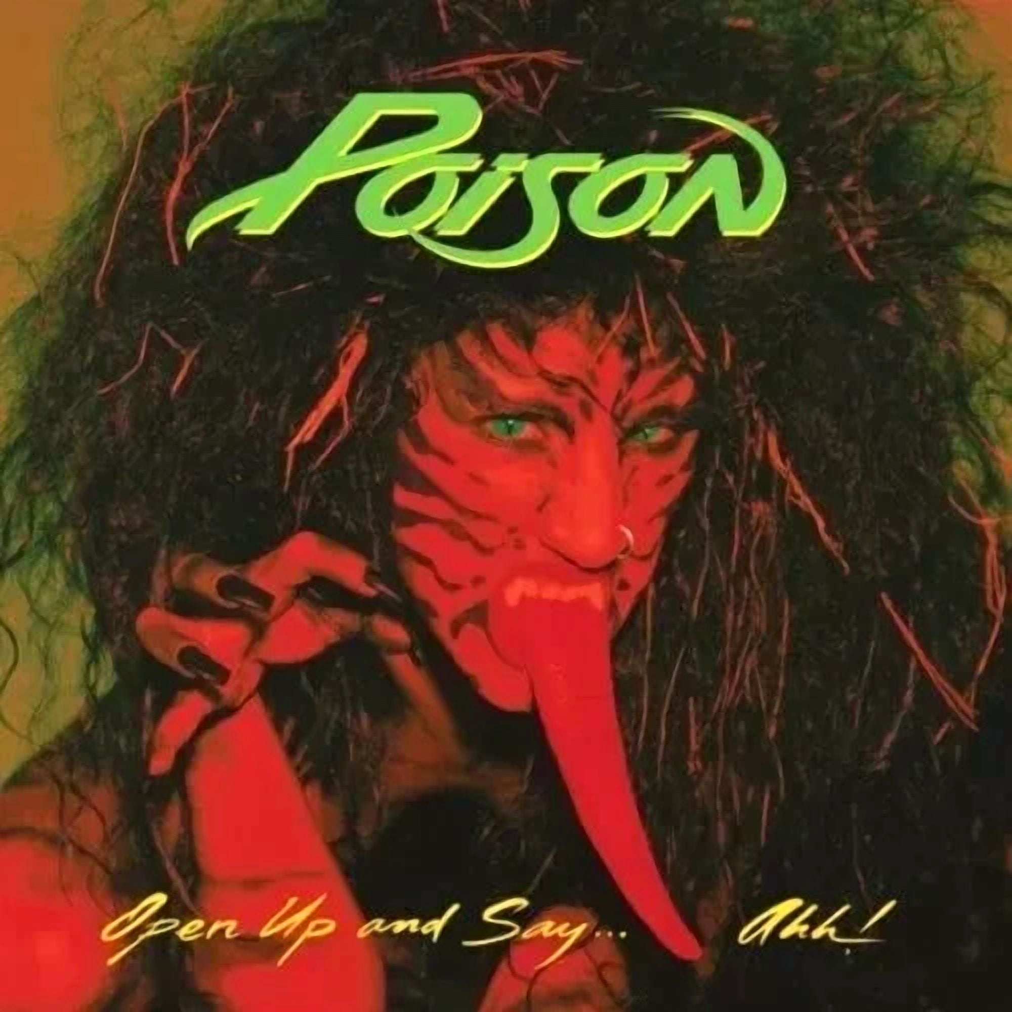Poison Open Up And Say Ahh Music Album Cover Poster Print 12 X 12 ...