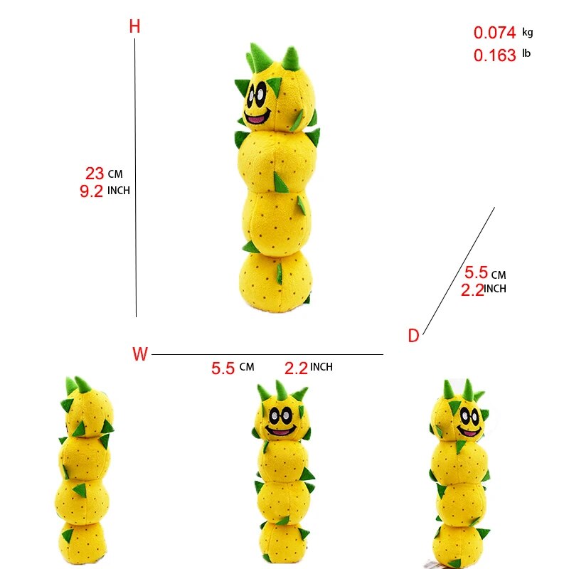 Poison Piranha Plant Mario Plush Red Flame Flower Blue Ice Flower ...